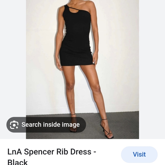 LNA | Dresses | Nwt Lna Spencer Ribbed Dress | Poshmark
